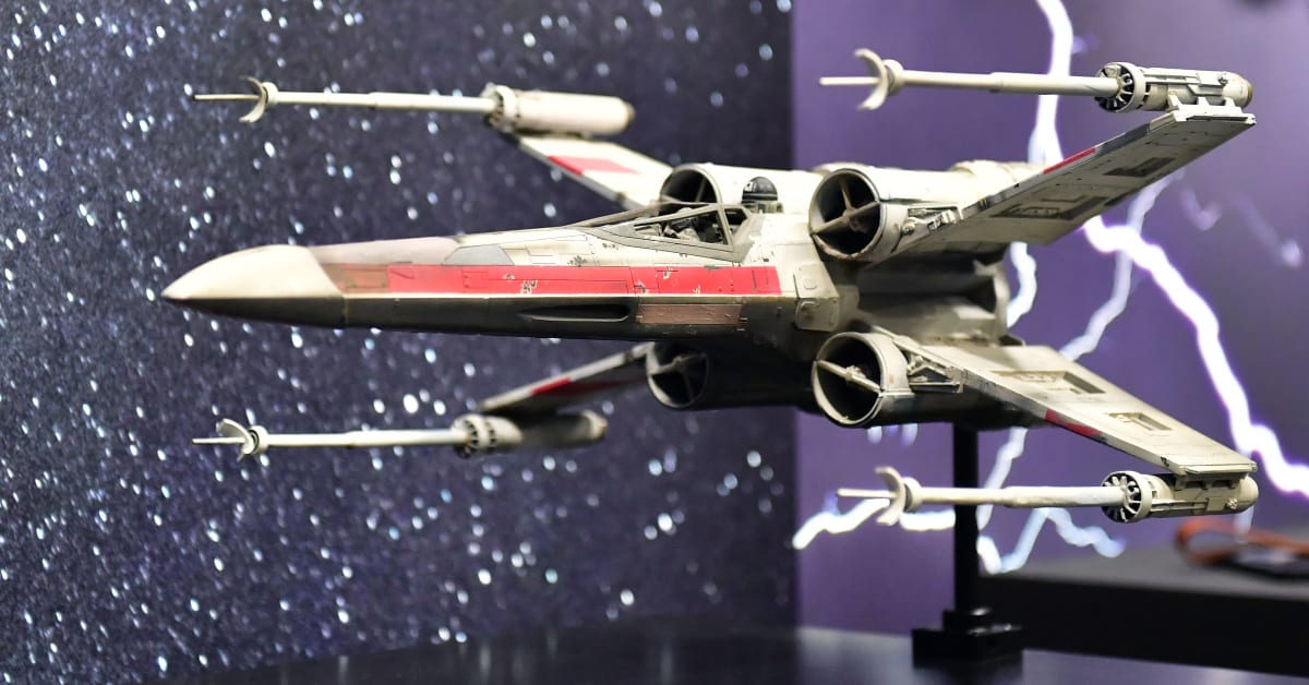 'Star Wars' X-wing Prop, Thought Lost Since 1978, Sets Record at Auction