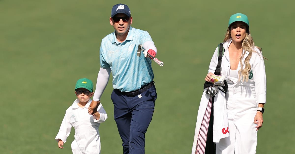 Sergio Garcia's Wife Stuns in Unbuttoned Outfit at Masters