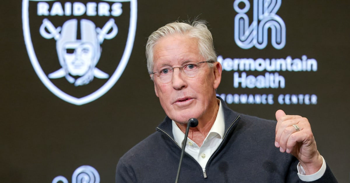 Pete Carroll's Warning for Raiders GM Has Fans Convinced of Team's Pick