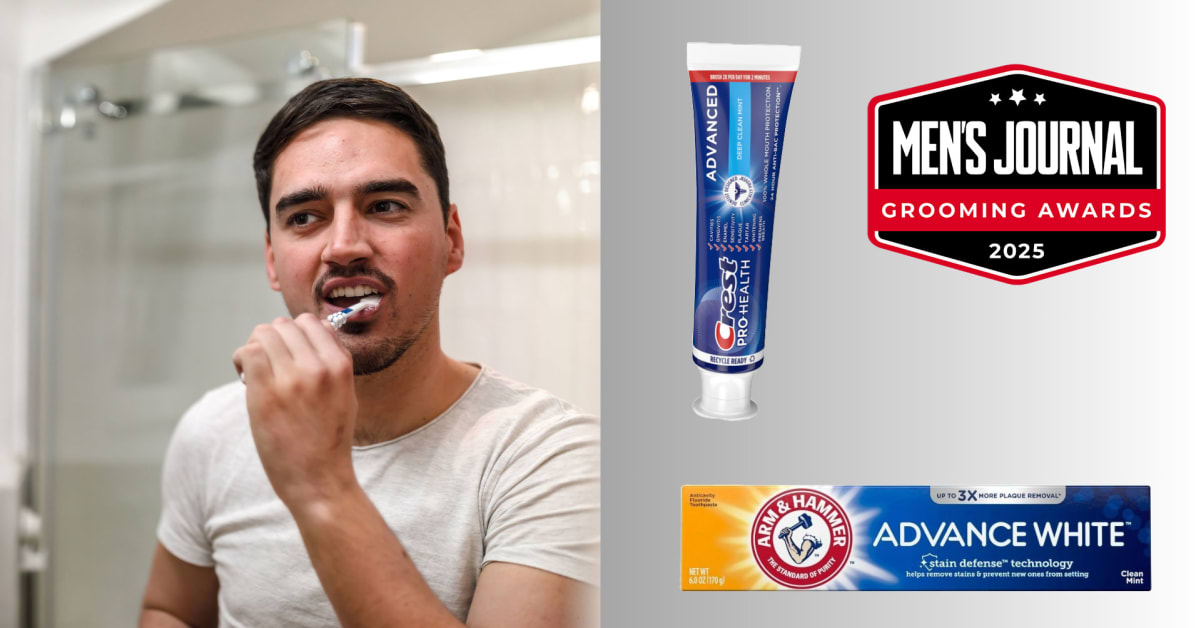 11 Best Toothpastes for Men of 2025, Tested and Reviewed