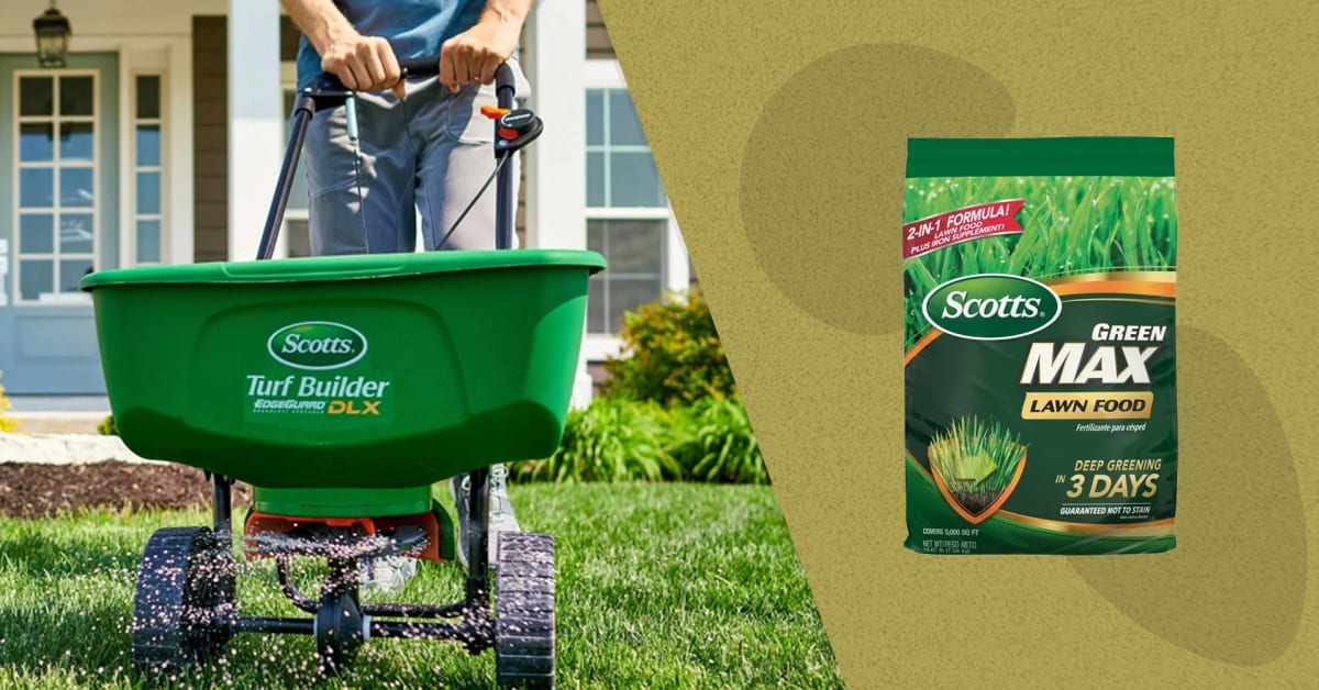 Scotts Green Max Lawn Food Fertilizer is 44% Off at Walmart