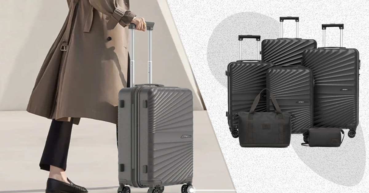 Walmart Is Selling This $400 6-Piece Luggage Set for $120