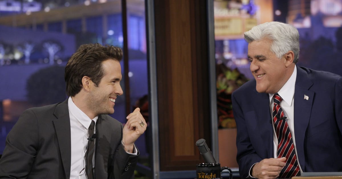 Ryan Reynolds and Conan O'Brien Reignite Jay Leno Conspiracy Theories