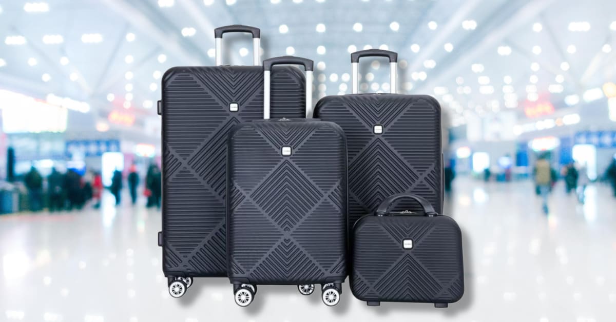 Walmart’s Bestselling 4-Piece Luggage Set Is 58% Off