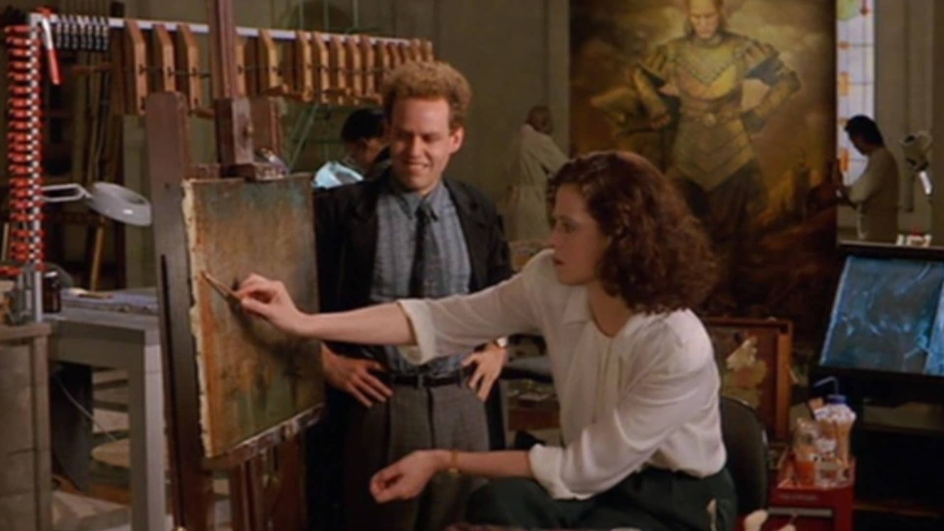'Ghostbusters II' Painting, Priced at $250, Surfaces at Thrift Store