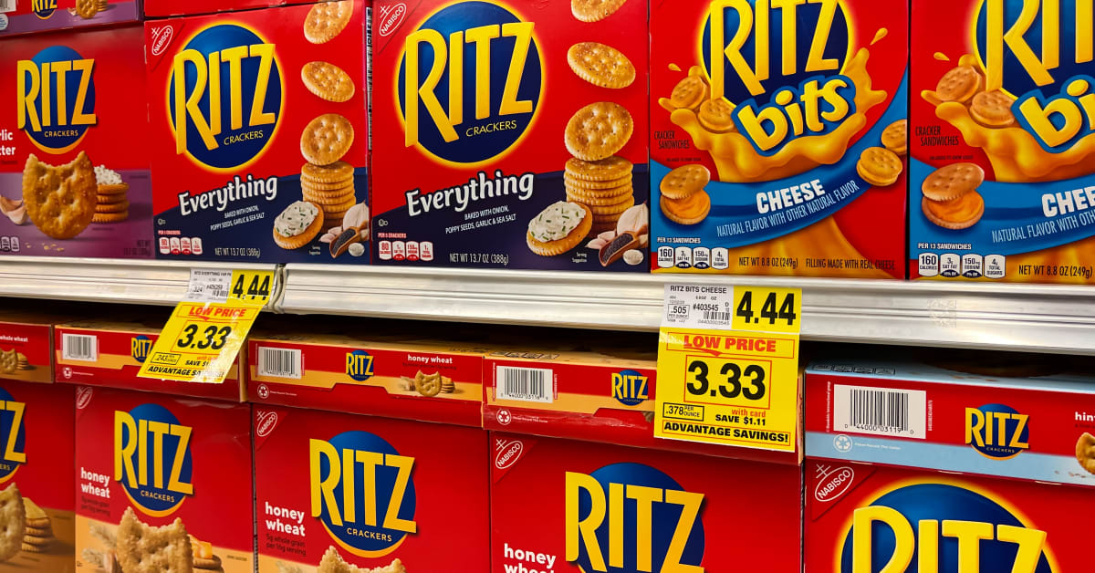 Ritz Recalls Crackers Across U.S. Due to Health Concerns
