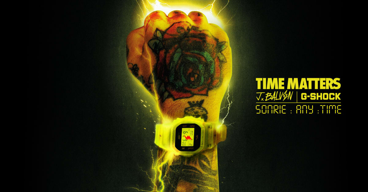 J Balvin X Casio MA G-SHOCK Watch Release