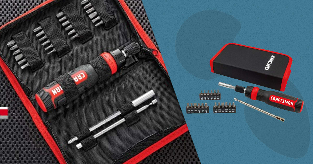 Craftsman's Ratcheting Screwdriver Set Is Just $16 Right Now