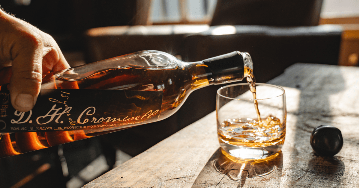 Old Commonwealth Distillery's D.H. Cromwell 15 Year Bourbon