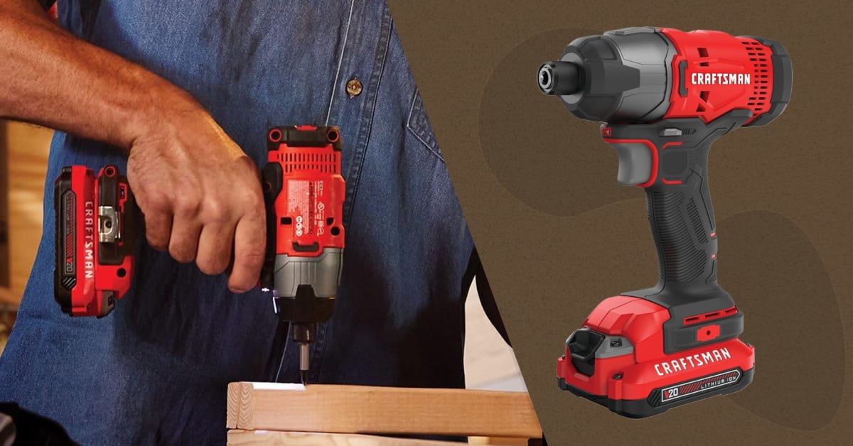 Craftsman's 20V Max Impact Driver Is Now Only $49 on Amazon