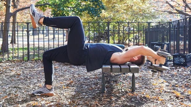 How to Do a Dumbbell Pullover - Men's Journal