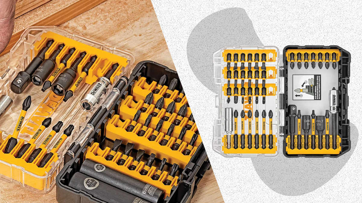 DeWalt s 40 Piece Screwdriver Bit Set Is 50 Off on Amazon Men s Journal