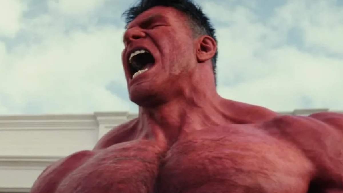 Marvel Drops Scarily Realistic Life Sized Red Hulk Statues Men s Journal