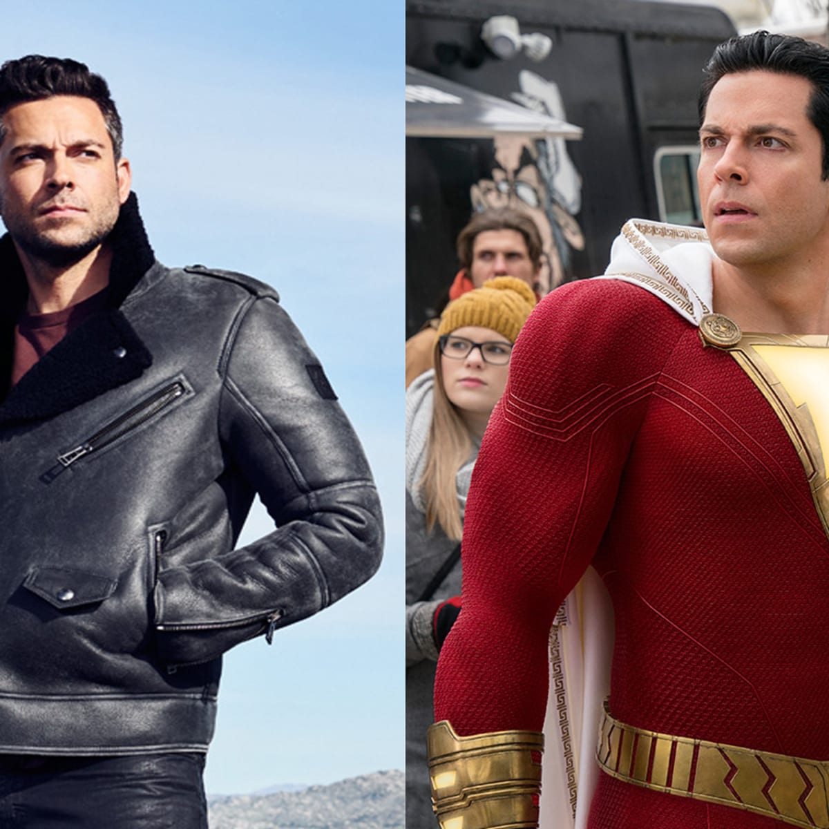 Costume Zachary Levi Set Photo Gives Us First Look At Zachary Levi As