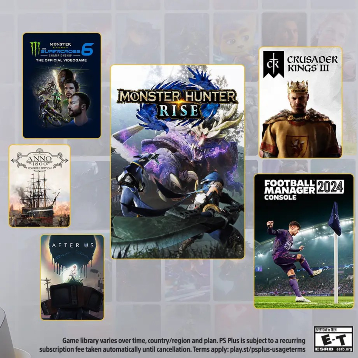PS Plus Adds Monster Hunter Rise Football Manager 2024 Daxter and More Free Games Men s Journal Video Games