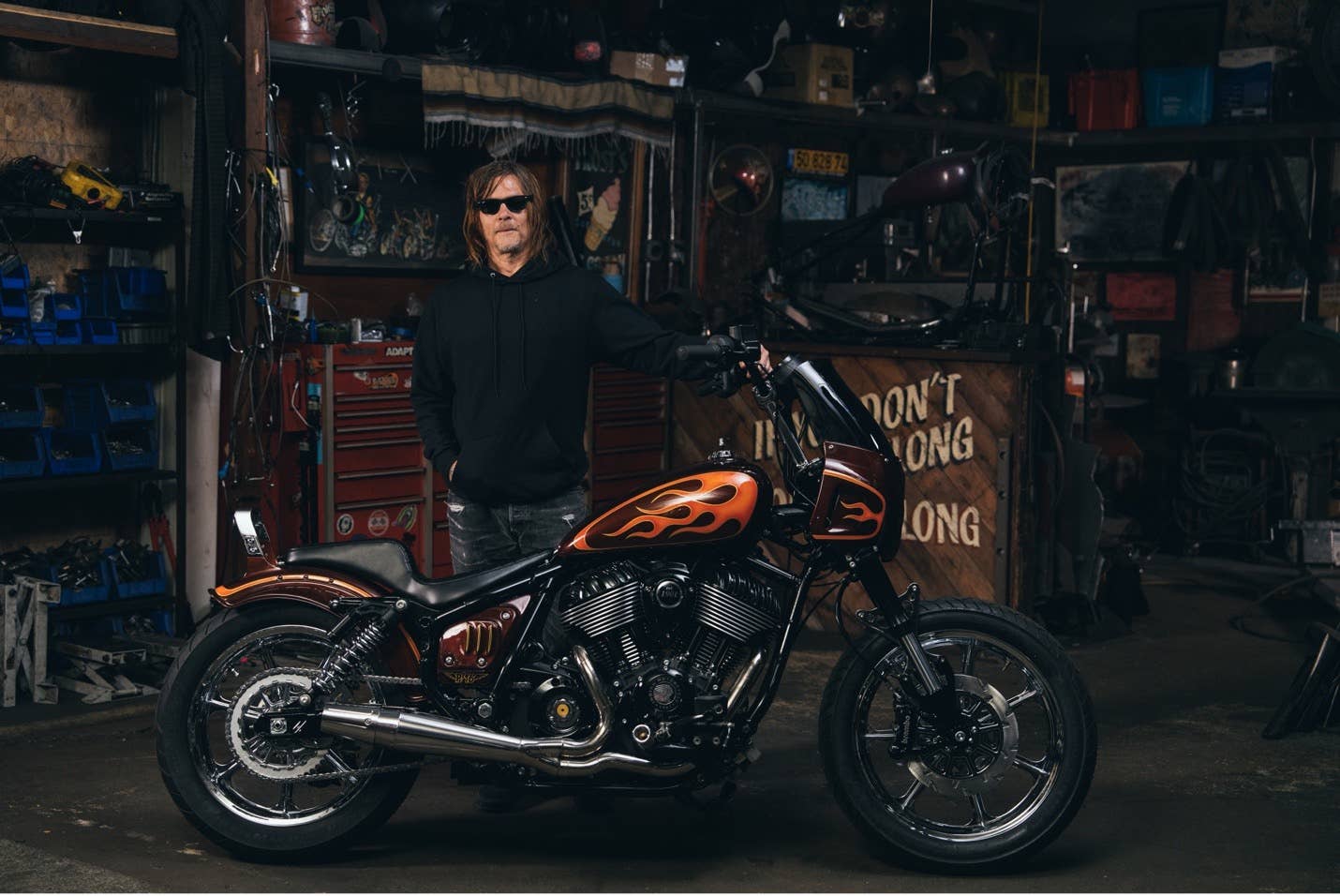 Norman Reedus Motorcycle Collection