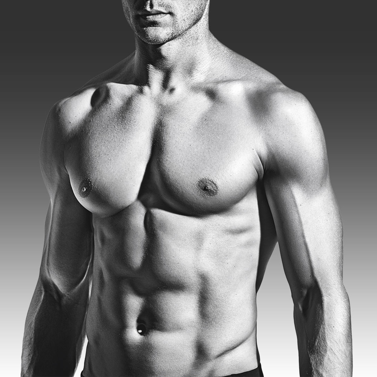 athletic body fat men