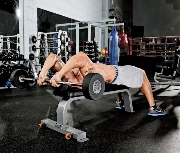 How To Do Skull Crushers The Triceps Power Move