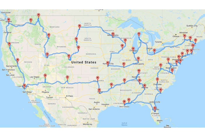 Looking at Cross-Country Road Trips? This is the Ultimate Itinerary