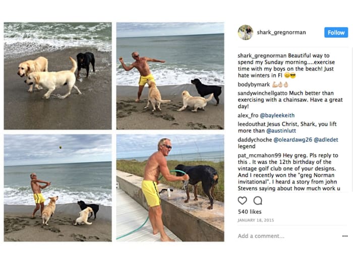 17 Times Greg Norman Proved He’s Fitter Than Ever After 60