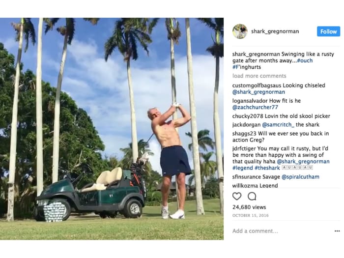 17 Times Greg Norman Proved He’s Fitter Than Ever After 60
