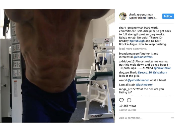 17 Times Greg Norman Proved He’s Fitter Than Ever After 60