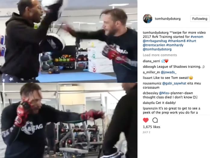 Tom Hardy's 'Venom' Workouts: Boxing, MMA, and Jiu-jitsu - Men's Journal