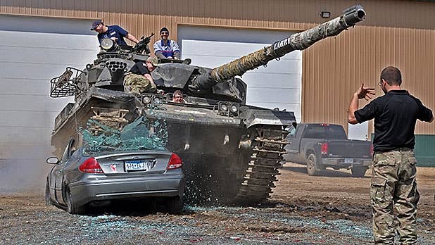 The Ultimate Off-Road Experience: Learning to Drive a Tank - Men's Journal
