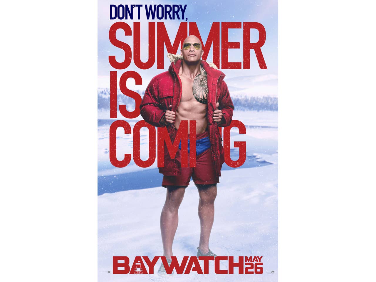 Photo Gallery: ‘Baywatch’ cast heats up the snow in new posters - Men's ...