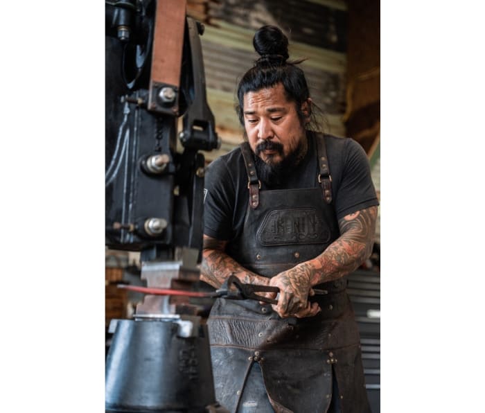 Blacksmith Neil Kamimura on Forging Knives as Therapy | Men's Journal