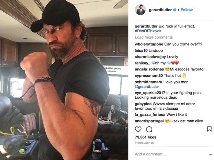 Gerard Butler's Most Badass Instagram Moments - Men's Journal