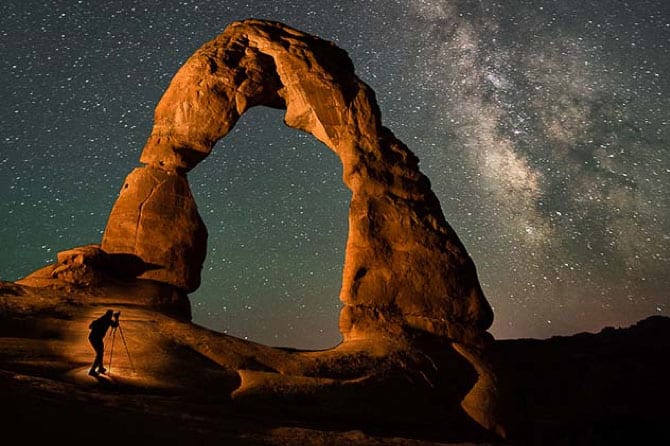 How to take landscape photos at night