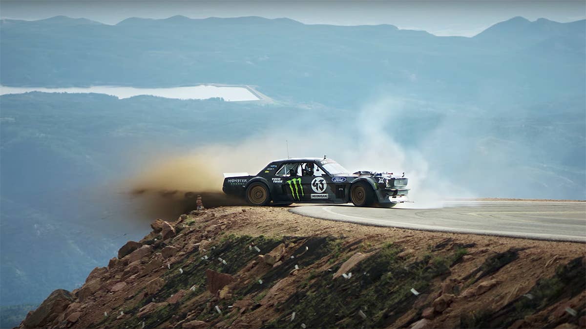 Only Ken Block Can Race up Pikes Peak in a 1,400-Horsepower Mustang