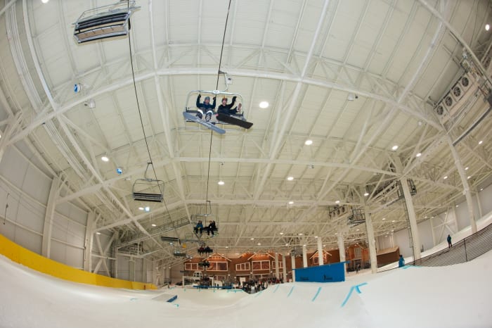Inside The First Year-Round Snow Dome In North America