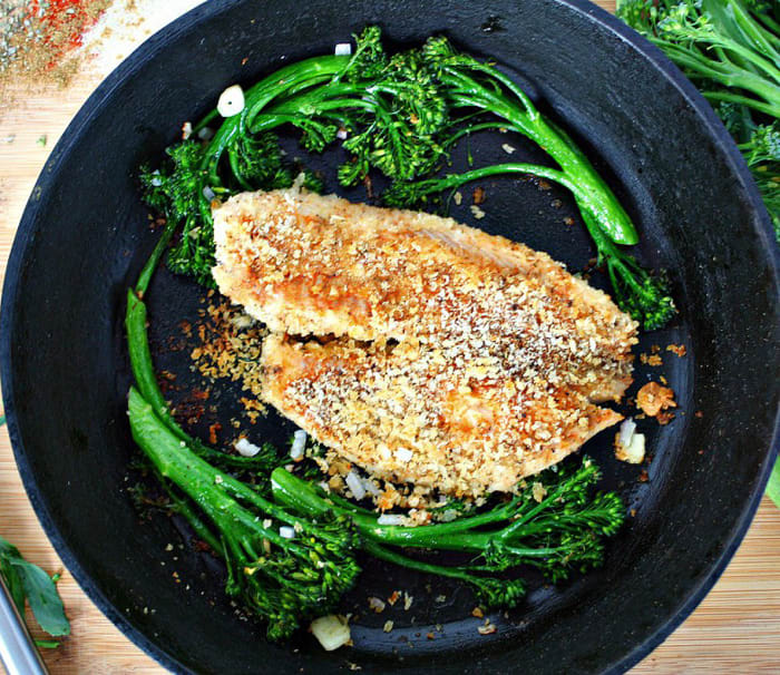 Recipe: How to Make Panko-Crusted Tilapia
