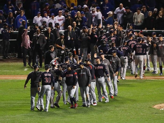 Cleveland Indians Last World Series Win Photos