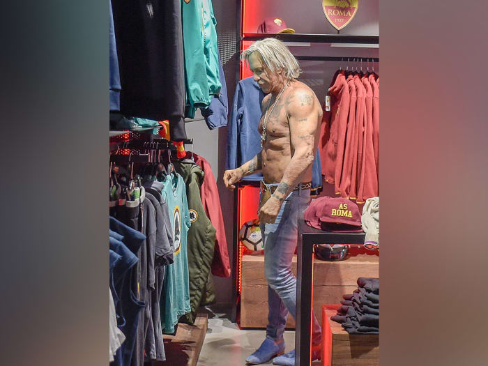 Photos: Mickey Rourke Still Insanely Shredded at 65