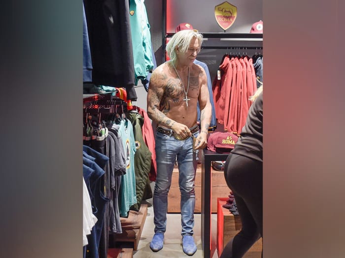 Photos: Mickey Rourke Still Insanely Shredded at 65