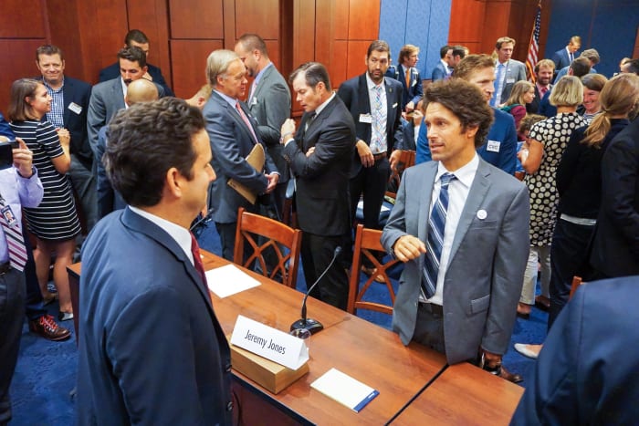 Jeremy Jones Advocates for the Environment on Capitol Hill - Men's Journal