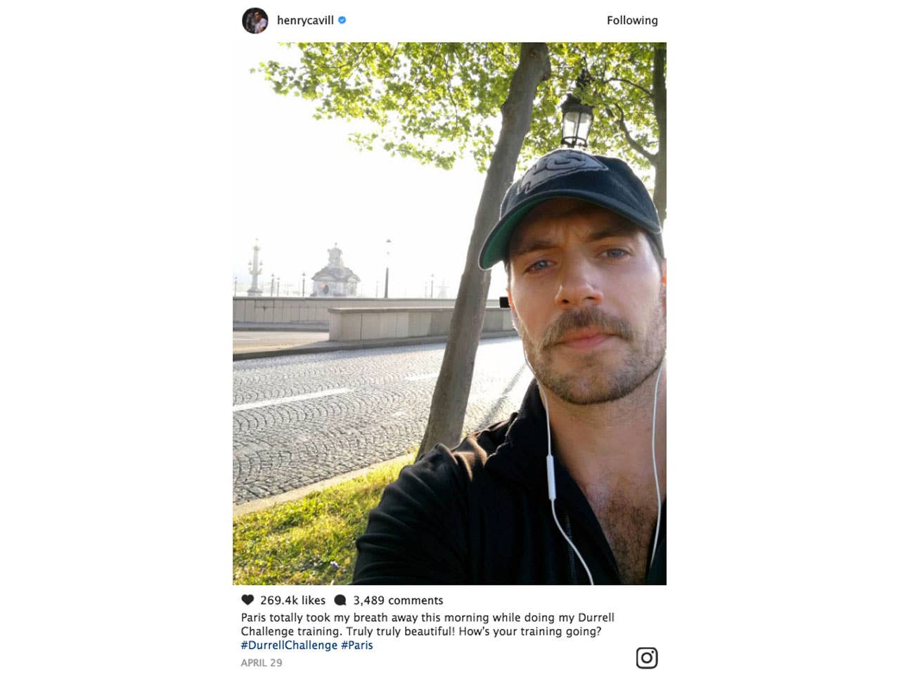 How to Grow an Epic Mustache Like Henry Cavill in 'Mission Impossible ...