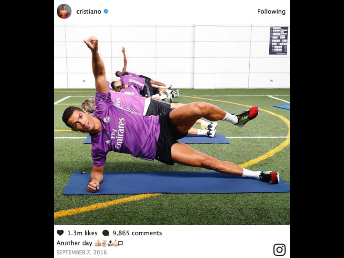 Cristiano Ronaldo’s 21 Most Shredded Instagram Workout Photos - Men's ...