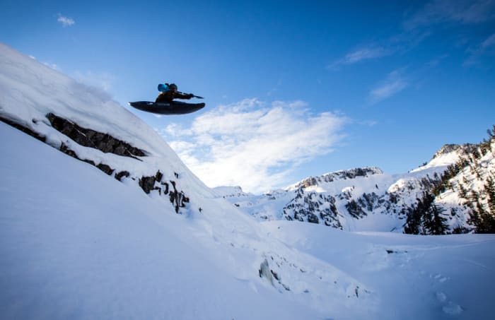 Tis the Season for Snow Kayaking
