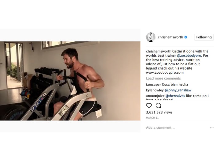 How Chris Hemsworth Trains to Transform Into Thor - Men's Journal