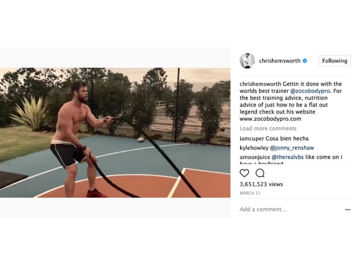 How Chris Hemsworth Trains to Transform Into Thor - Men's Journal