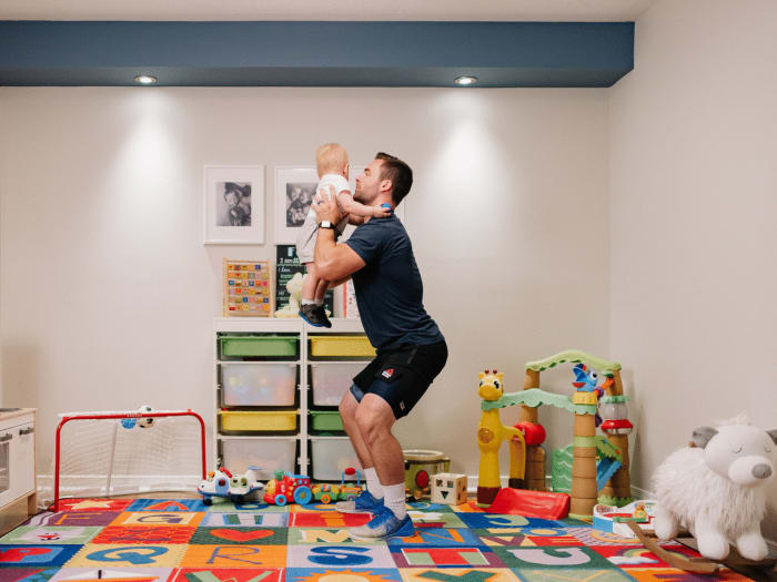 Workout With Baby: The Fitness Routine You Can Do With Your Kid - Men's ...