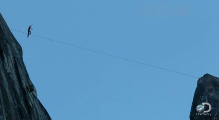 Dean Potter cheats death in Yosemite highline fall