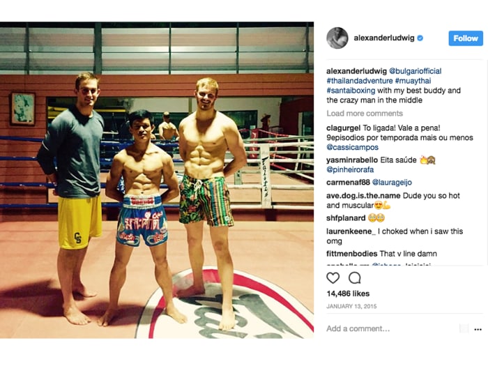 Photos: Alexander Ludwig Is the Most Insanely Ripped Dude on 'Vikings ...