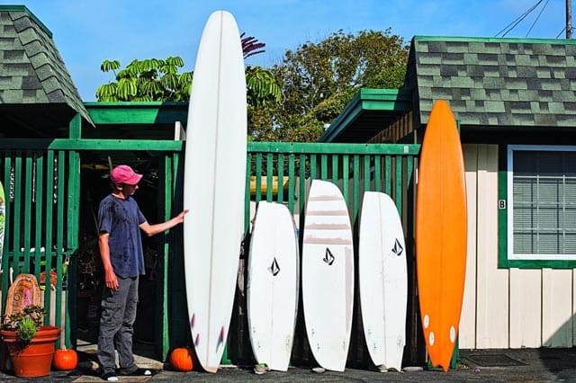 Ryan Burch talks asymmetrical surfboards