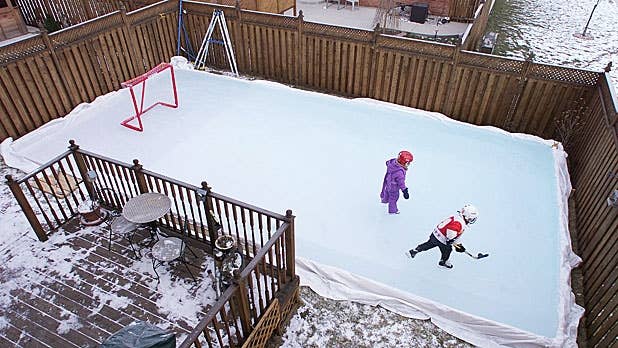 How to Build a Backyard Hockey Rink Like a Pro