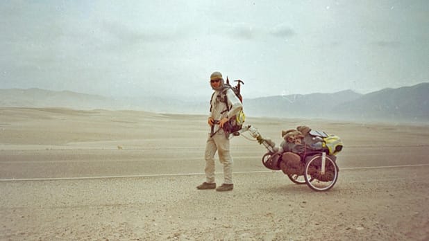 Karl Bushby Walk Around the World: Locations.